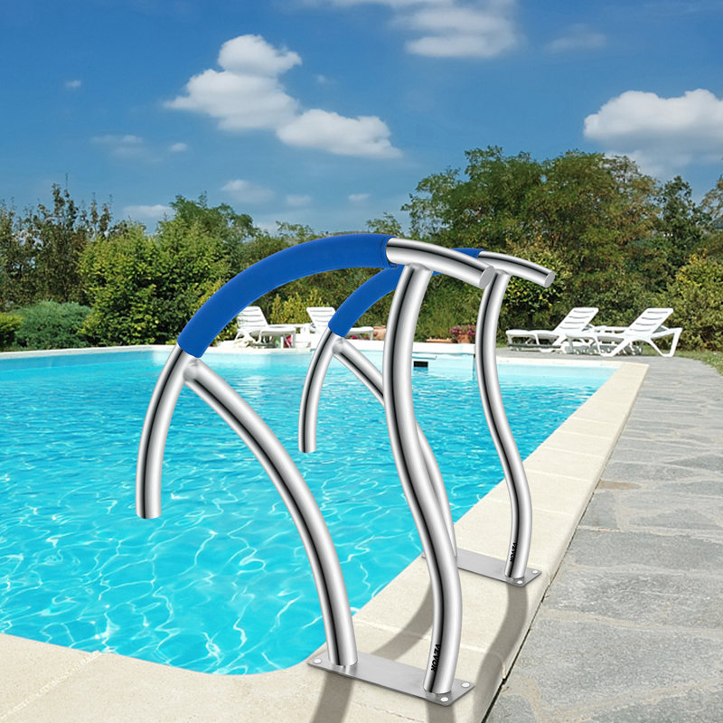 VEVOR Stainless Steel Stair Pool Hand Rail & Reviews - Wayfair Canada