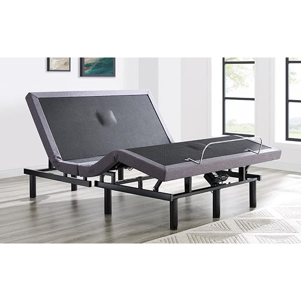 Adjustable base queen with massage store
