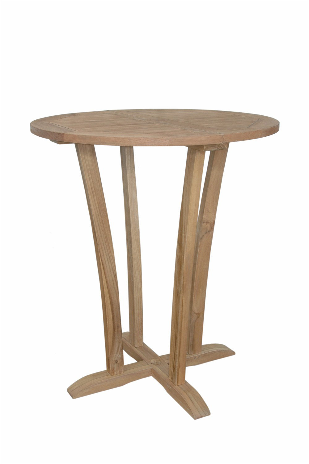 Anderson Teak Lance 35" Round Bar Table & Reviews | Perigold
