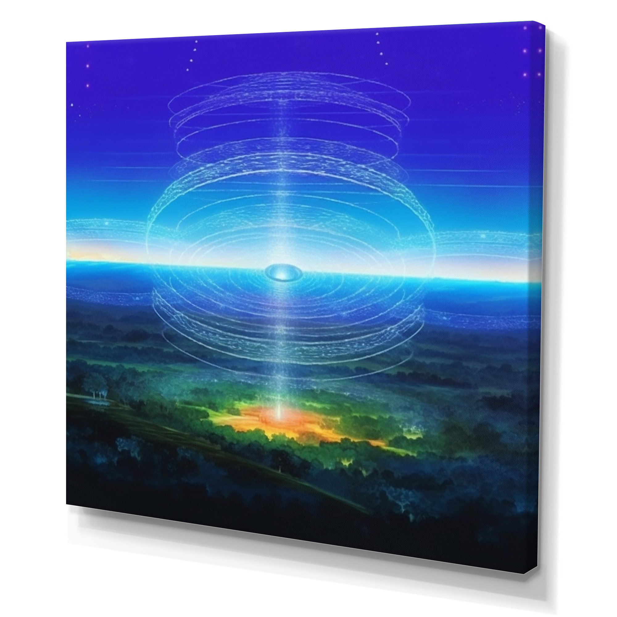 Wrought Studio™ Universal Frequency Cosmic Horizon - Abstract Shapes ...