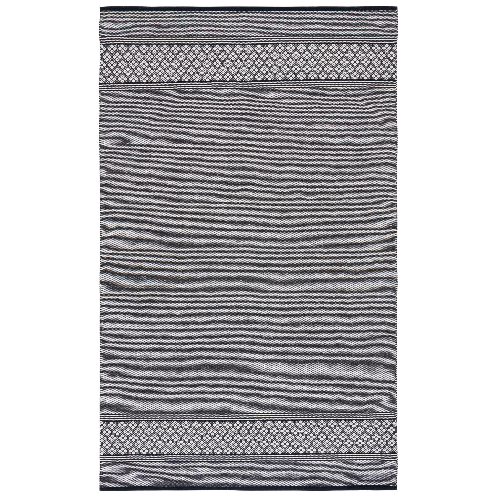 Union Rustic Danytza Flat Weave Cotton Striped Rug | Wayfair
