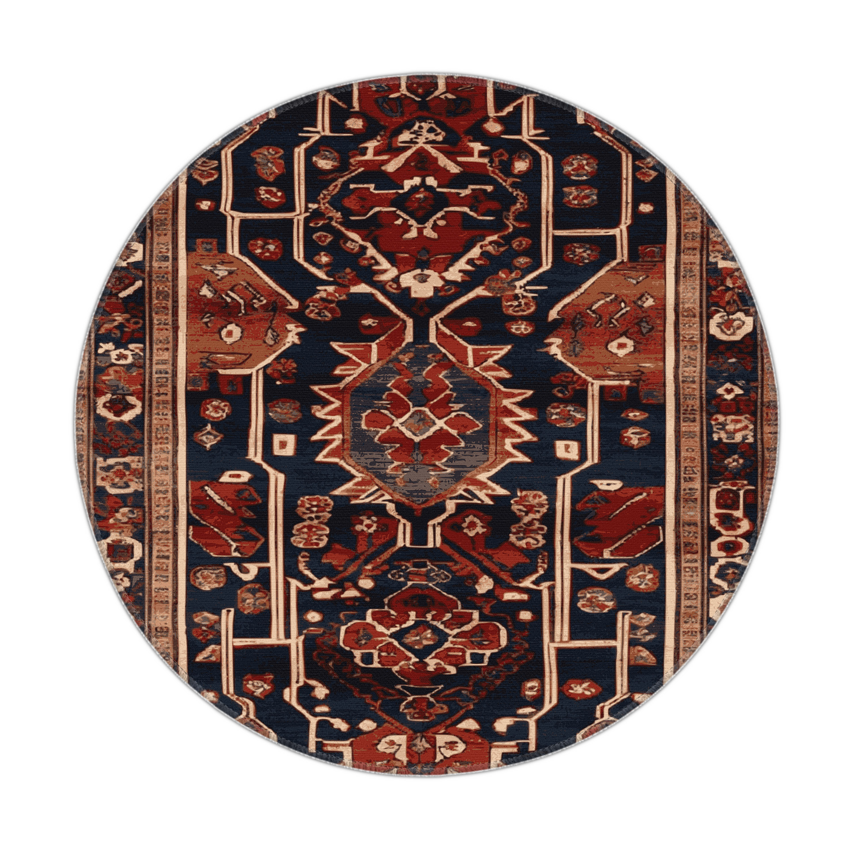Hokku Designs Turkish Black Indoor and Outdoor Area Rug | Wayfair