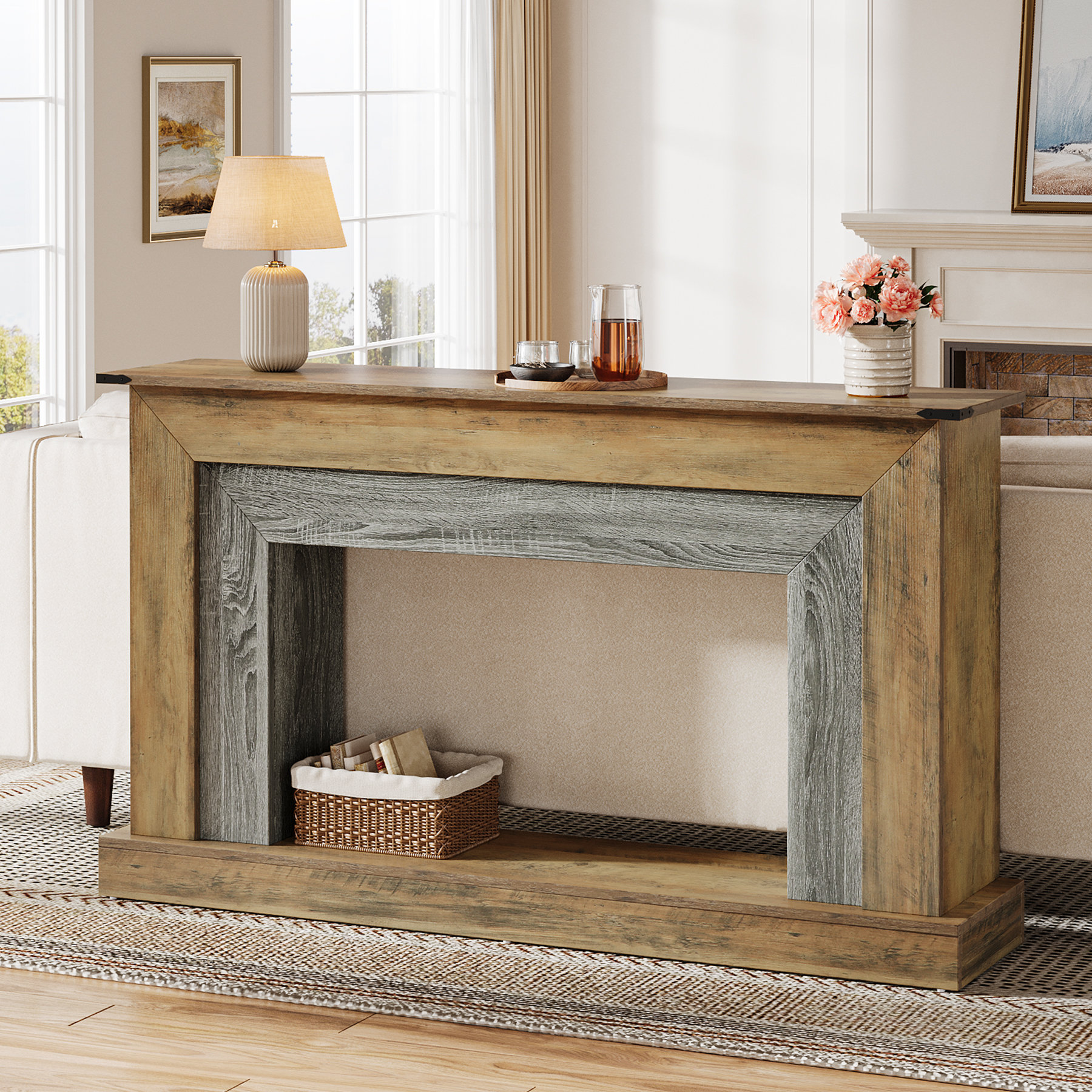Millwood Pines 63'' Console Table For Entryway - Wayfair Canada