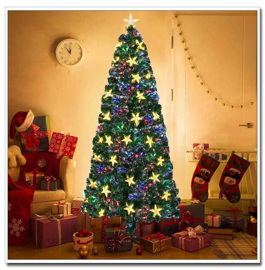 7 Ft Fiber Optic Christmas Tree