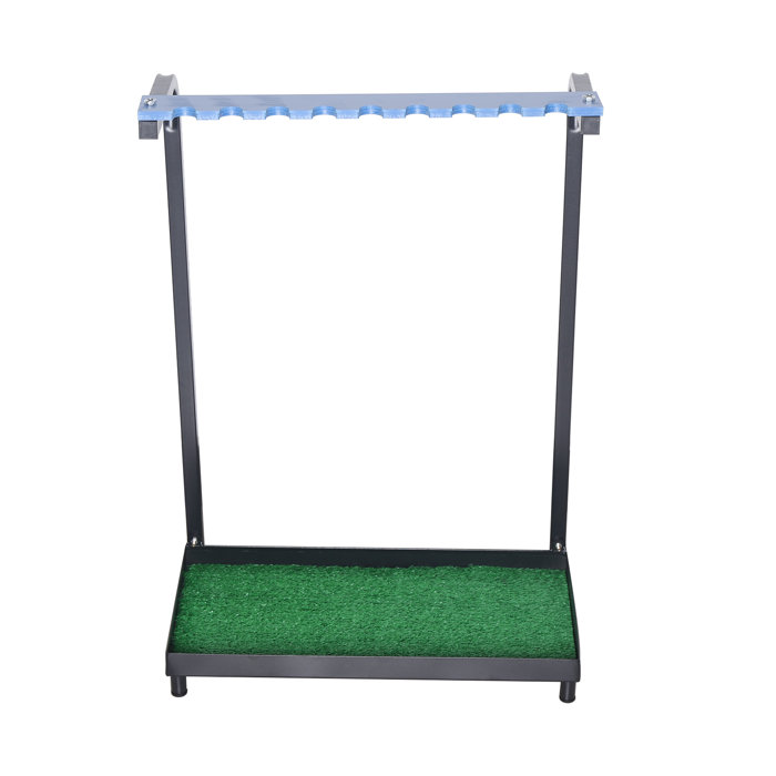 JOYDING Golf Club Stand Storage Metal Golf Putter Rack For 9 Clubs ...