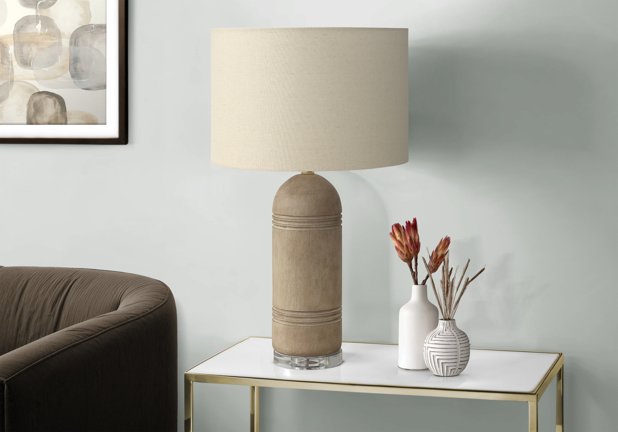 Winston Porter Lighting, 28"h, Table Lamp, Resin, Shade, Contemporary ...