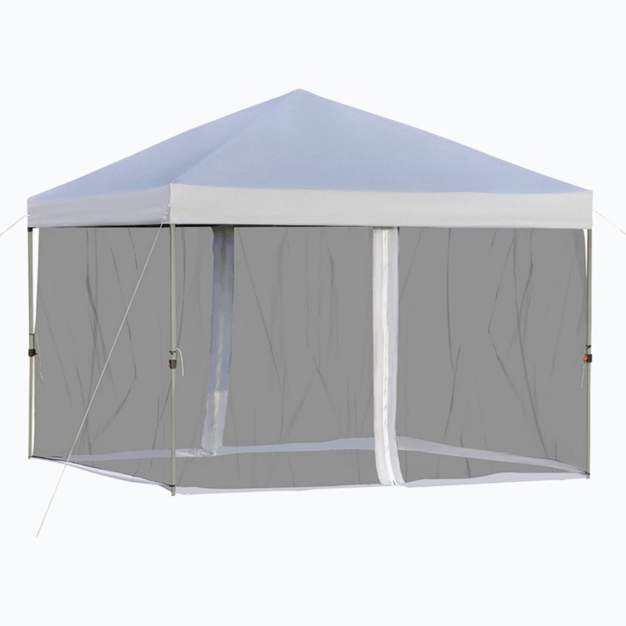 Wenty 10 Ft. W x 10 Ft. D Fabric Barrel Gazebo | Wayfair