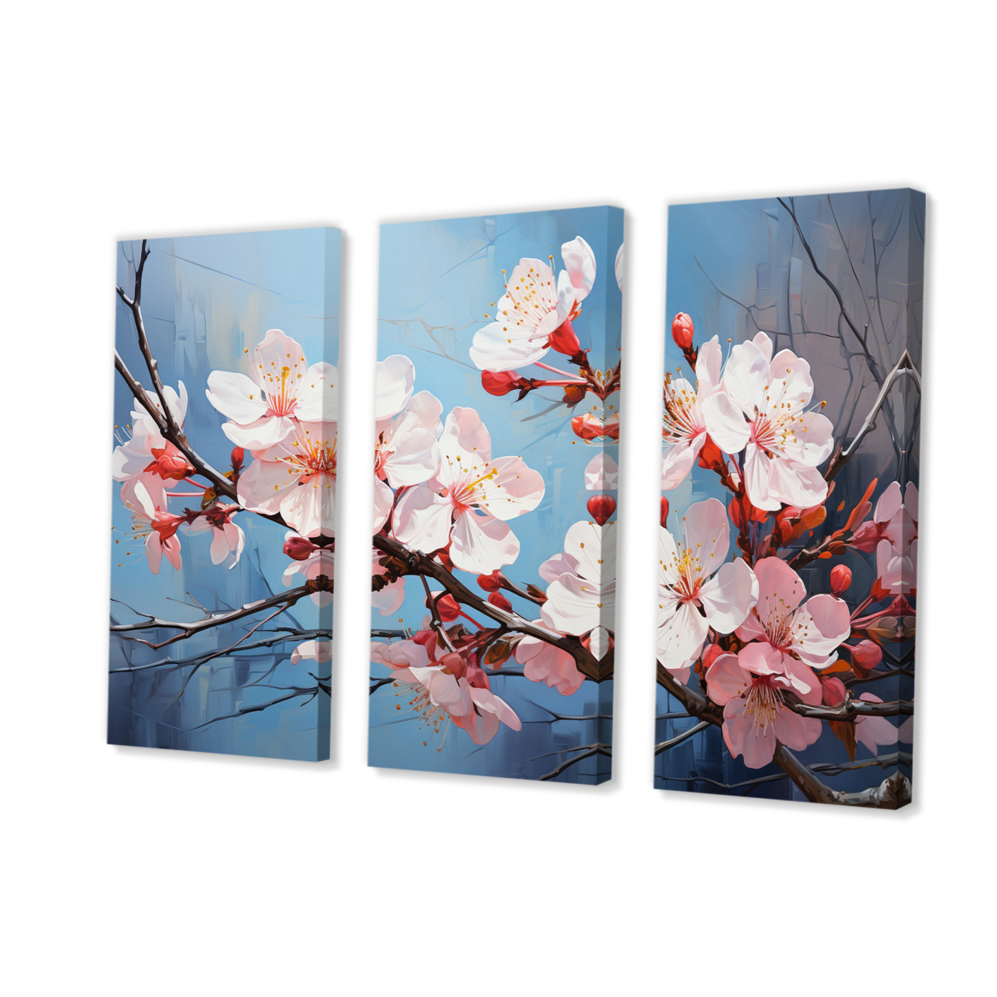 Winston Porter Apple Blossom Expressionist Burst III - Apple Blossom ...