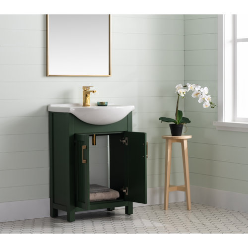Green Bathroom Vanities You'll Love | Wayfair
