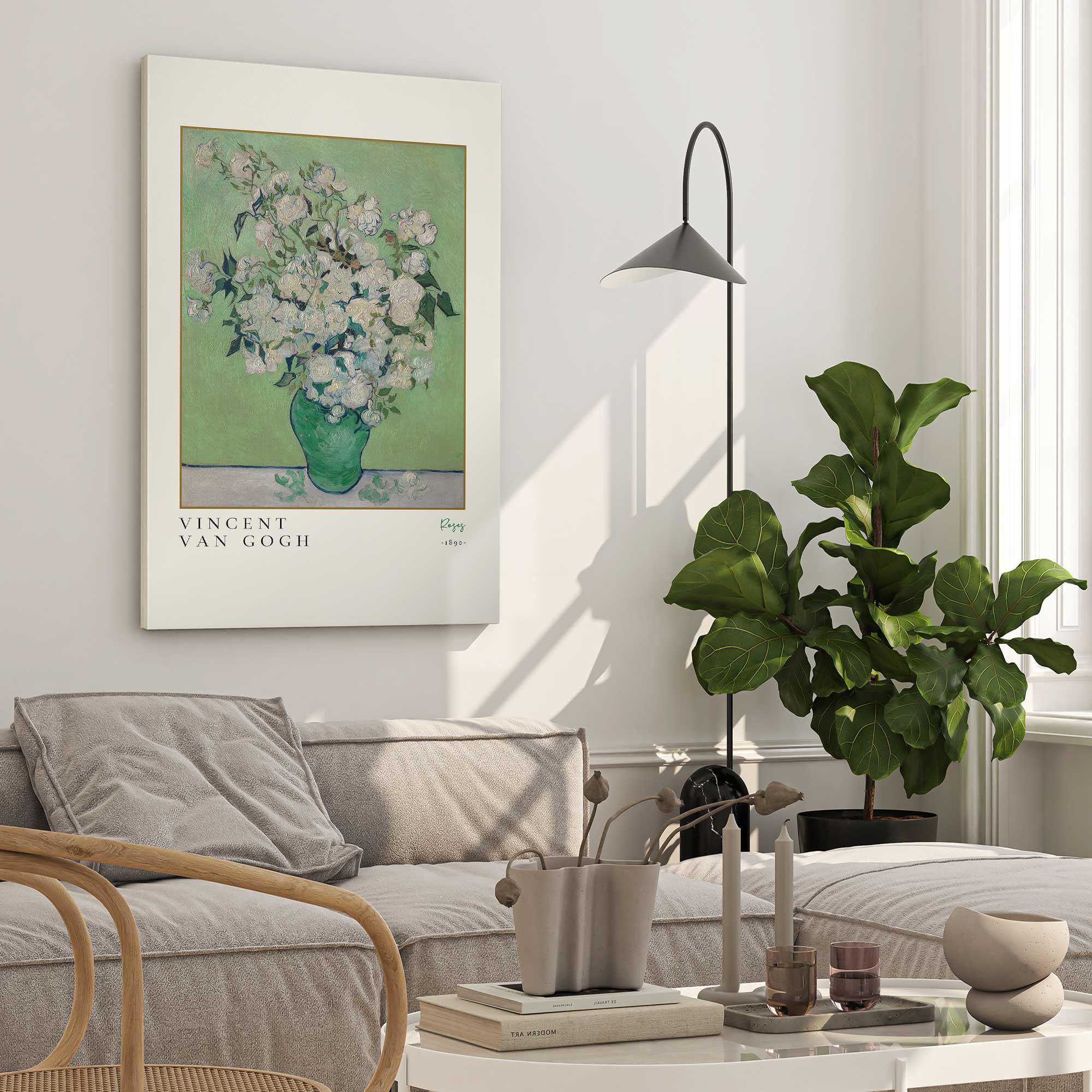 Vault W Artwork Van Gogh's Roses 1890 | Wayfair