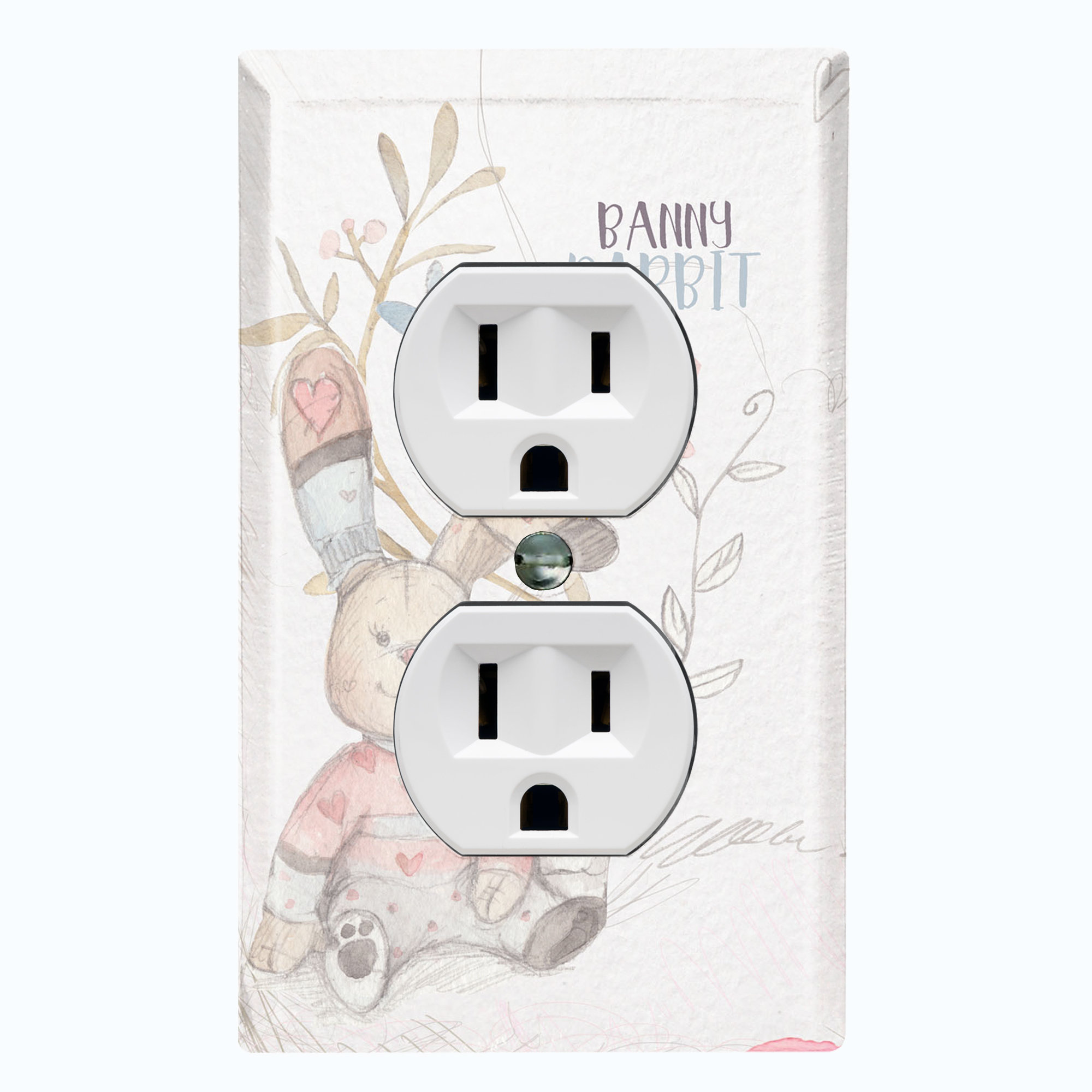 WorldAcc 1-Gang Duplex Outlet Wall Plate | Wayfair
