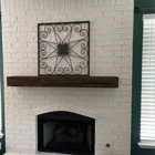Loon Peak® Senda Solid Acacia Wood Mantel & Reviews | Wayfair