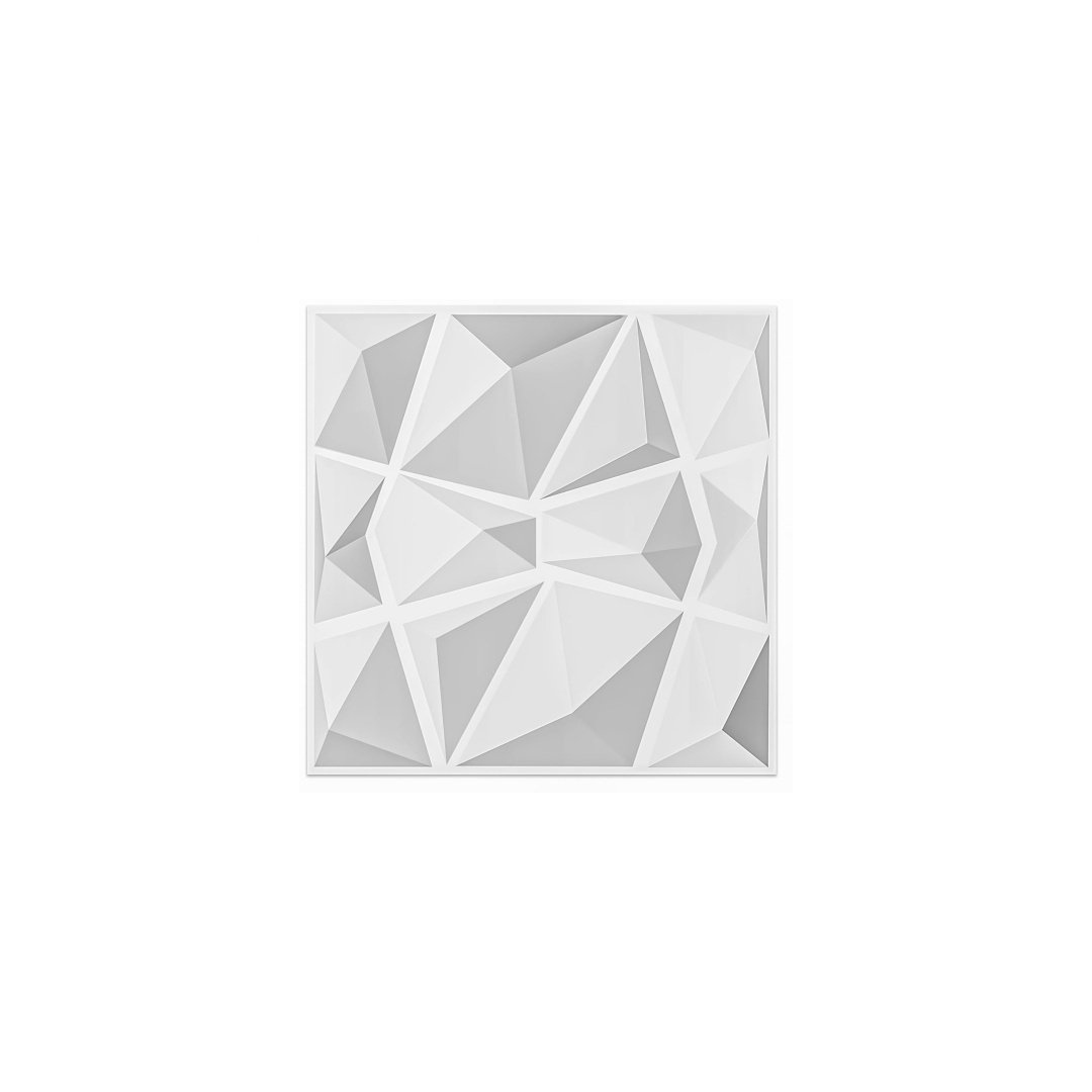 BAKERQUANTUM 12 Pack 3D Diamond Design Wall Panels For Interior Wall ...