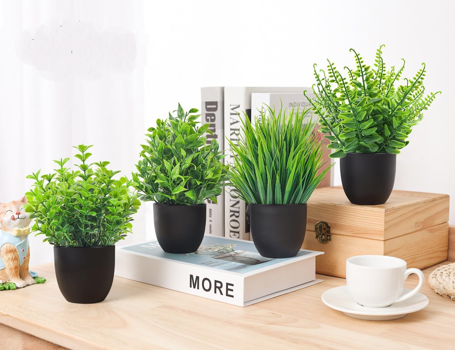 bathroom plants artificial