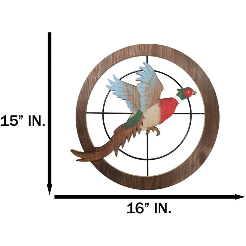 Lark Manor™ Rustic Pheasant Bird Hunting In Scope Crosshairs Hunting ...