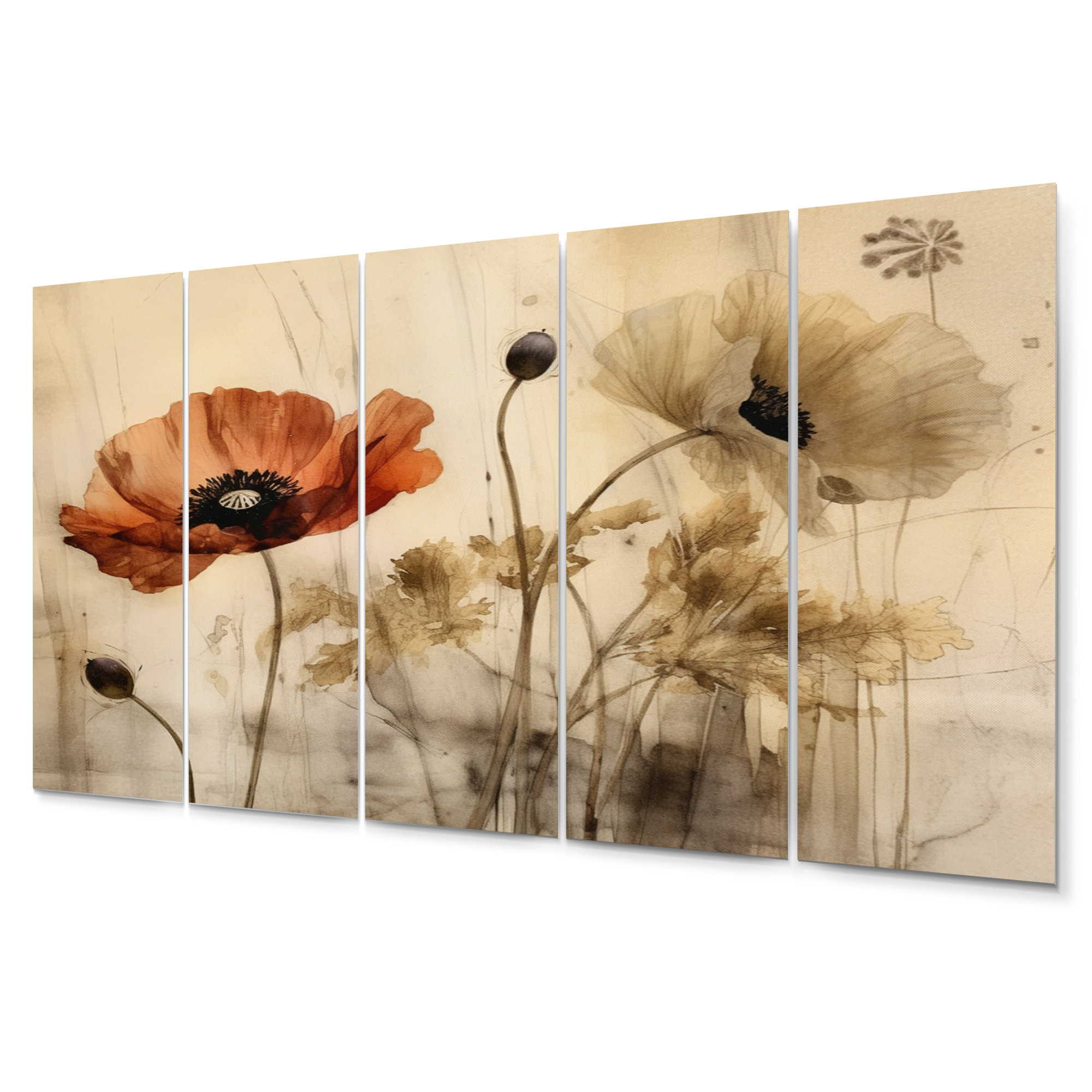 Design Art 5 Wall Decor Set Metal | Wayfair