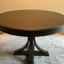 Madison Park Signature Helena Round Wood Pedestal Dining Table ...
