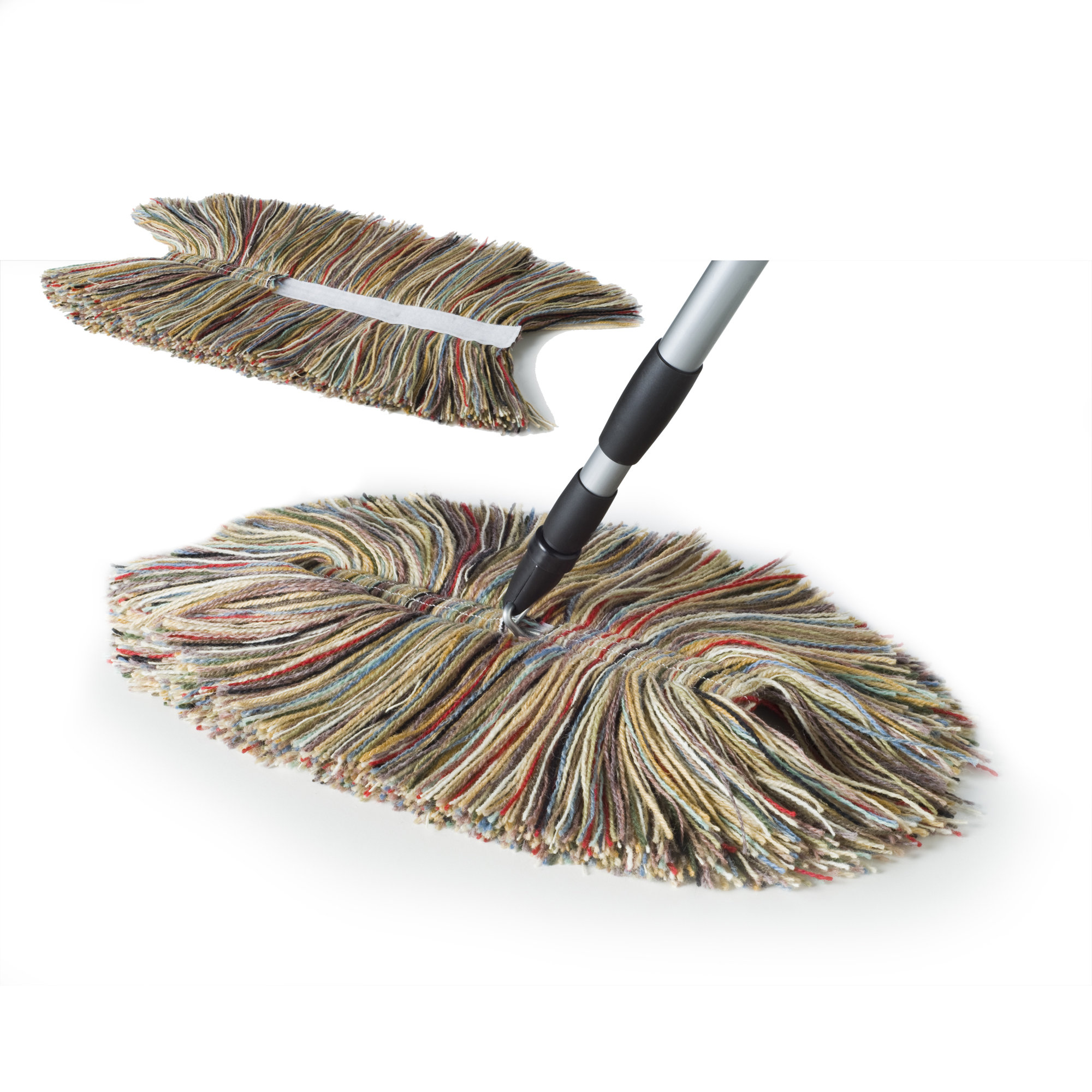 Sladust COMBO - All Natural Wool Dust Mop with Replacement Heads ...