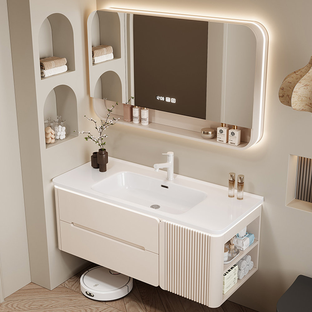 Backop French cream style Bathroom cabinet - Wayfair Canada