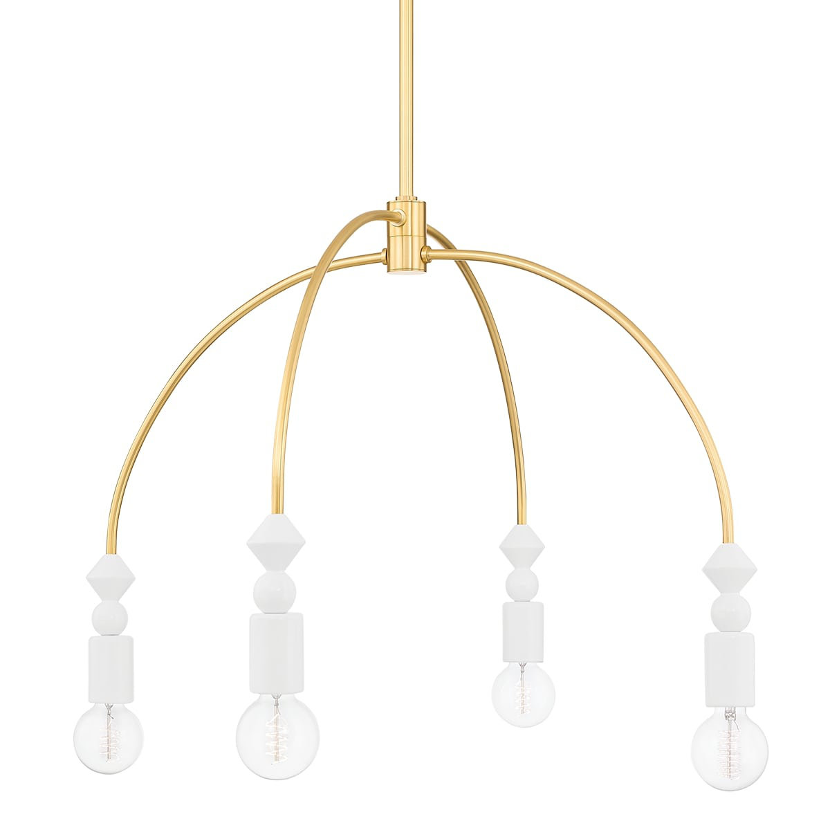Mitzi Flora 4 Light Chandelier | Wayfair