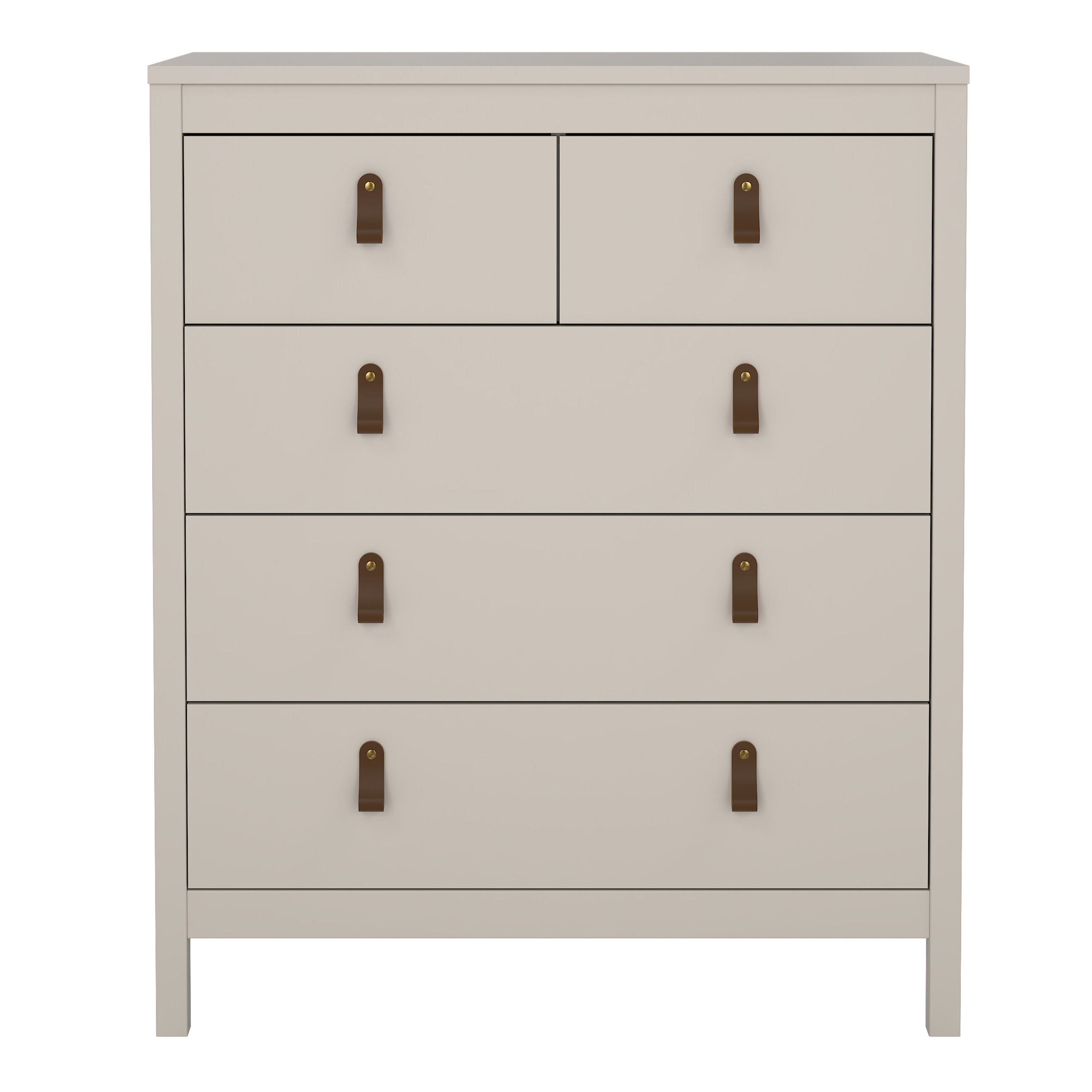 Ebern Designs Ruaridh Chest 3+2 Drawers in Cashmere | Wayfair.co.uk