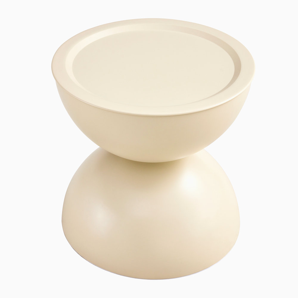 George Oliver Coffee Round Tables With STORGE MOVABLE TABLE TOP ...