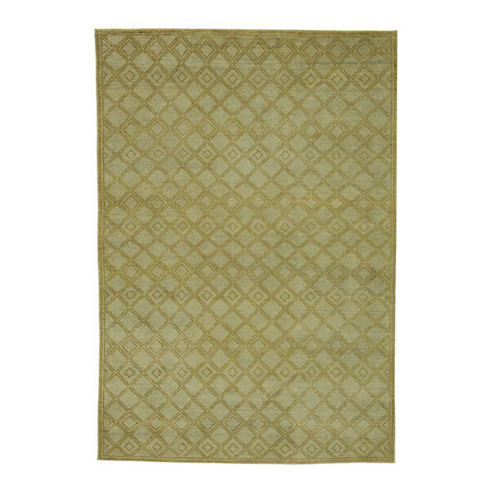 Safavieh Thomas O'Brien Hand Knotted Wool Rug in Marine | Wayfair