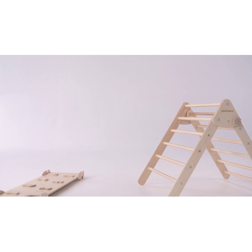 WoodandHearts 102'' W Wood Climber & Reviews | Wayfair