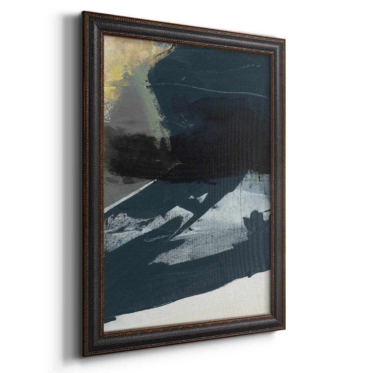 Orren Ellis Obscure Abstract III - Picture Frame Painting on Canvas ...