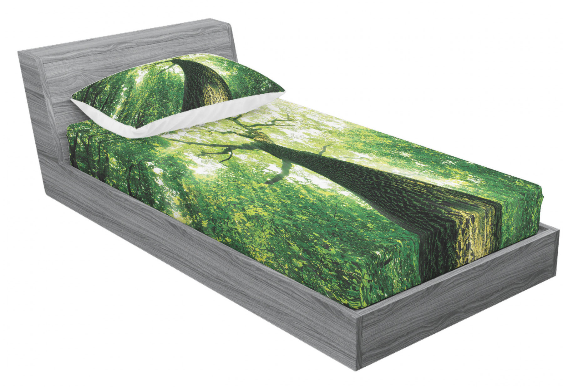 Ambesonne Nature Sheet Set | Wayfair