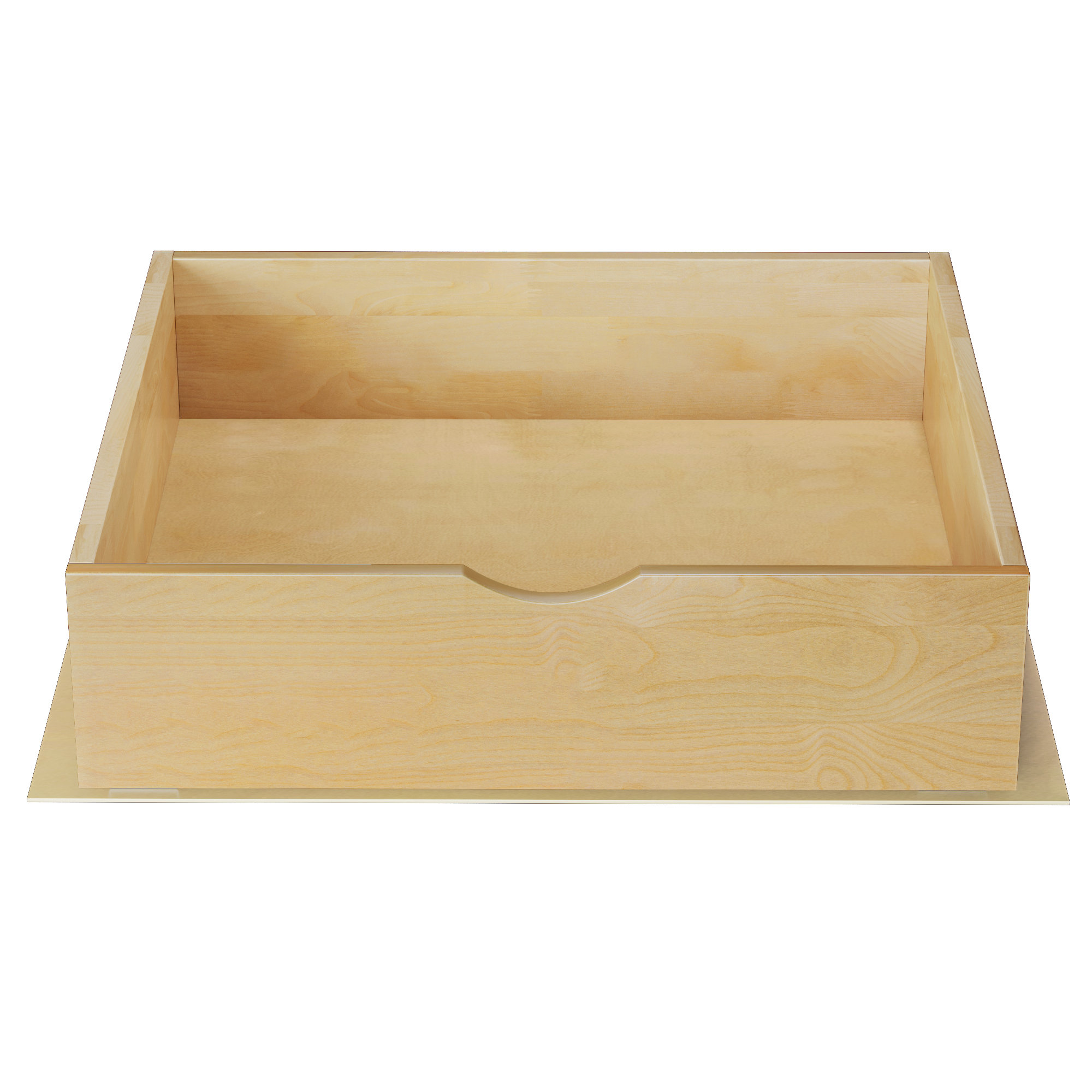 Latitude Run® Muya Slide-Out Birch Drawer Soft Close Rails With Fixed ...