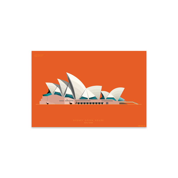 Ebern Designs Sydney Opera House Sydney, Australia On Plastic / Acrylic ...