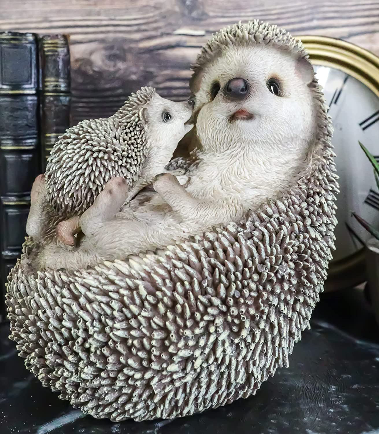 Loon Peak Lifelike Realistic Cuddle Time Baby Hedgehog With Mother ...