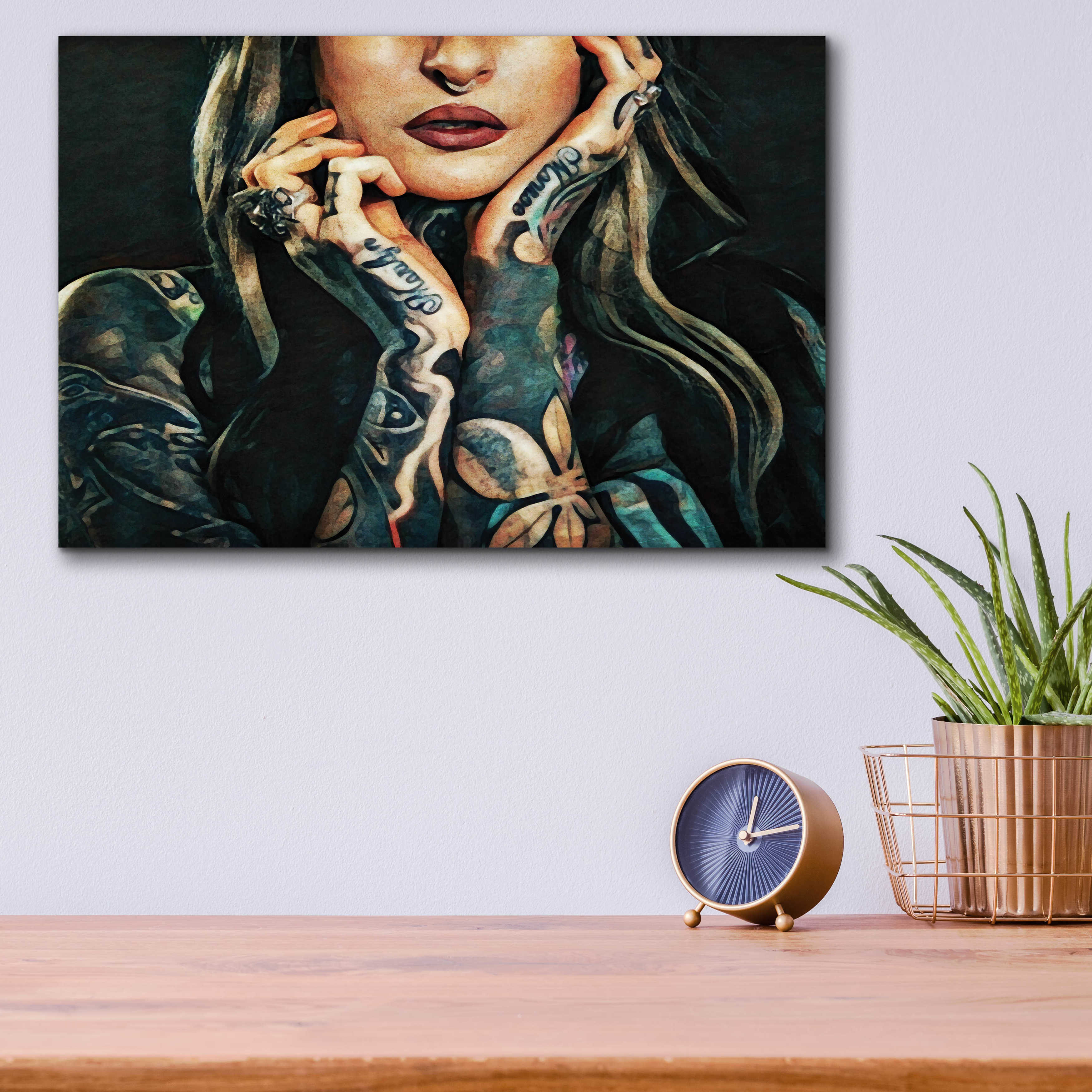 Winston Porter " Tattooed Temptress " by Ashley Aldridge on Plastic ...