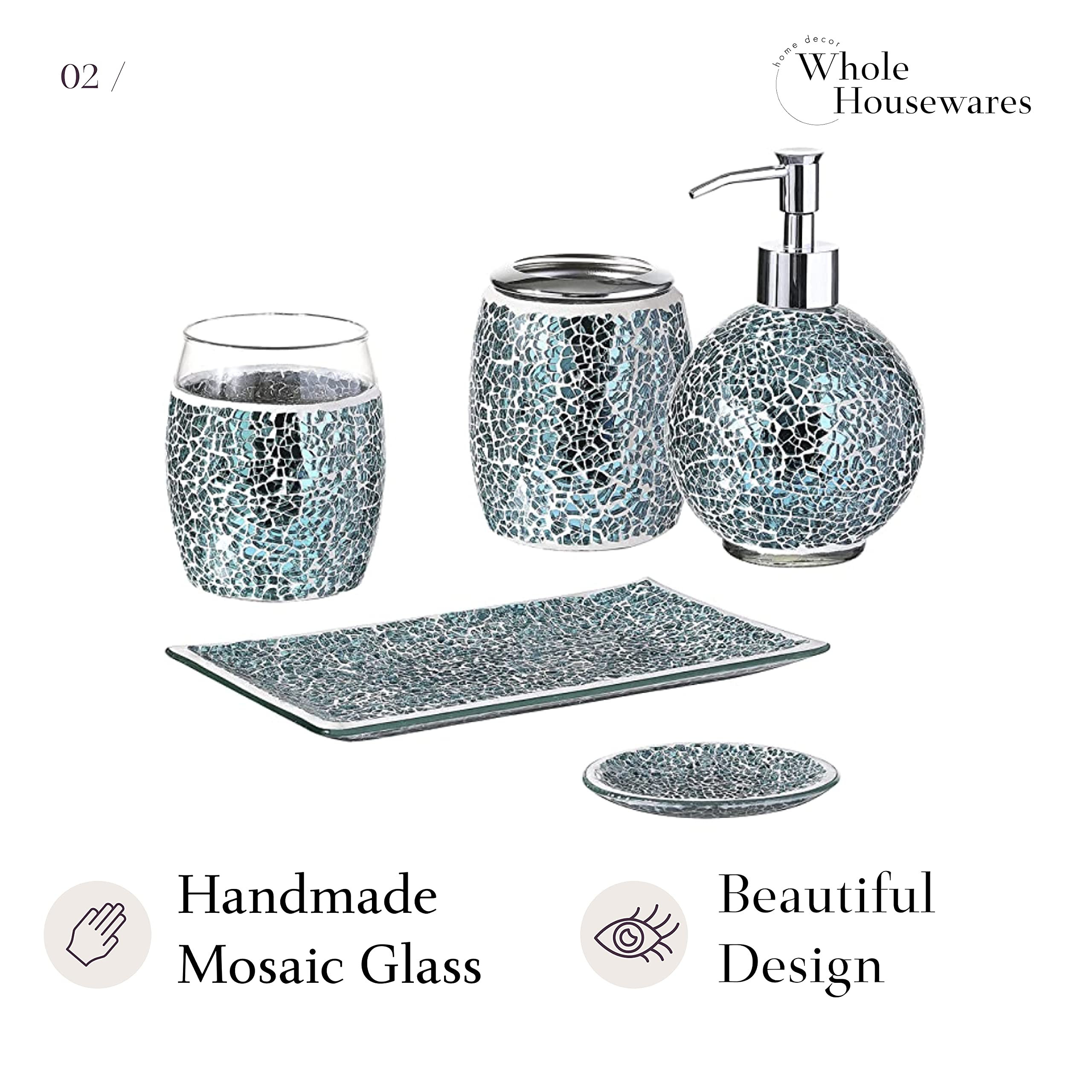 Whole Housewares Bathroom Accessory Set | Wayfair
