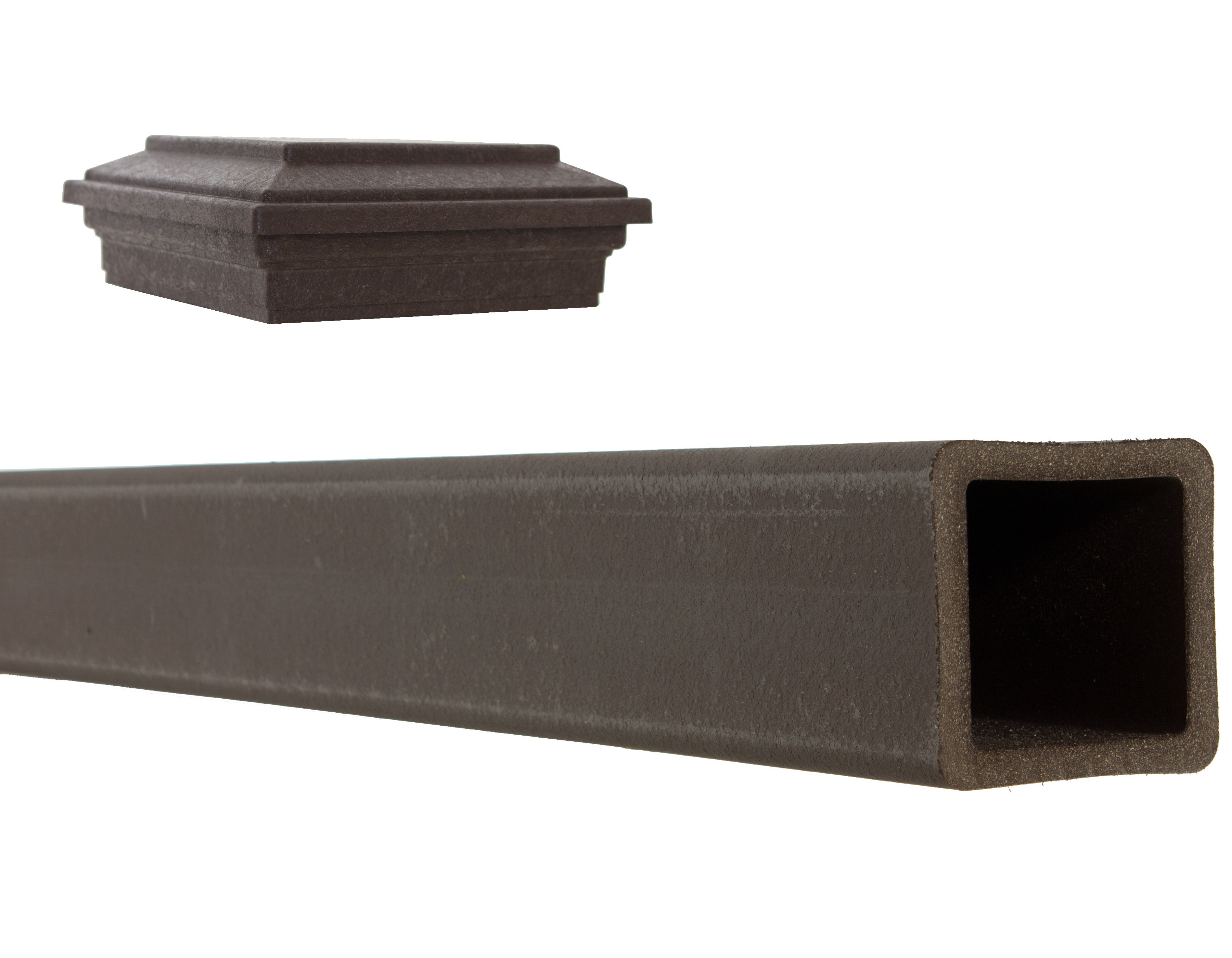 TrexFencing 108" H x 5" W Composite Line Post | Wayfair