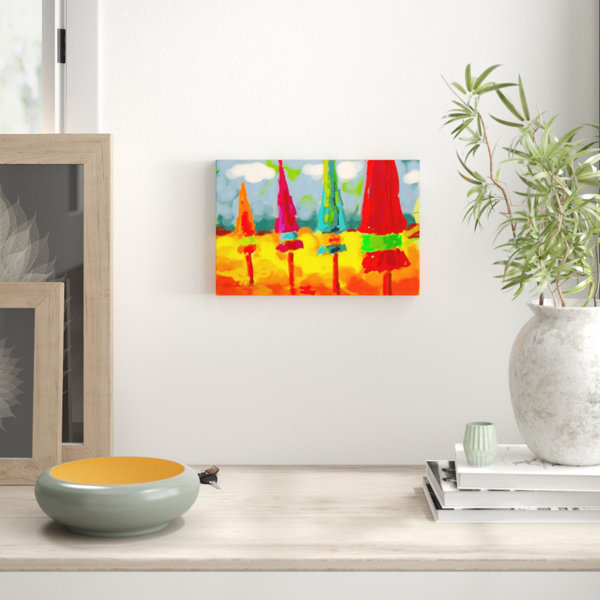 East Urban Home Arthur Pina - Wrapped Canvas Painting | Wayfair.co.uk