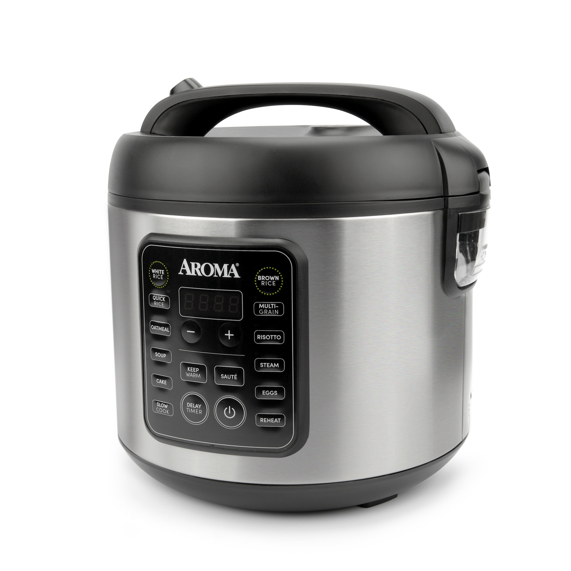 Aroma 10-Cup (Uncooked) / 20-Cup (Cooked), 5Qt, Digital Rice & Grain ...