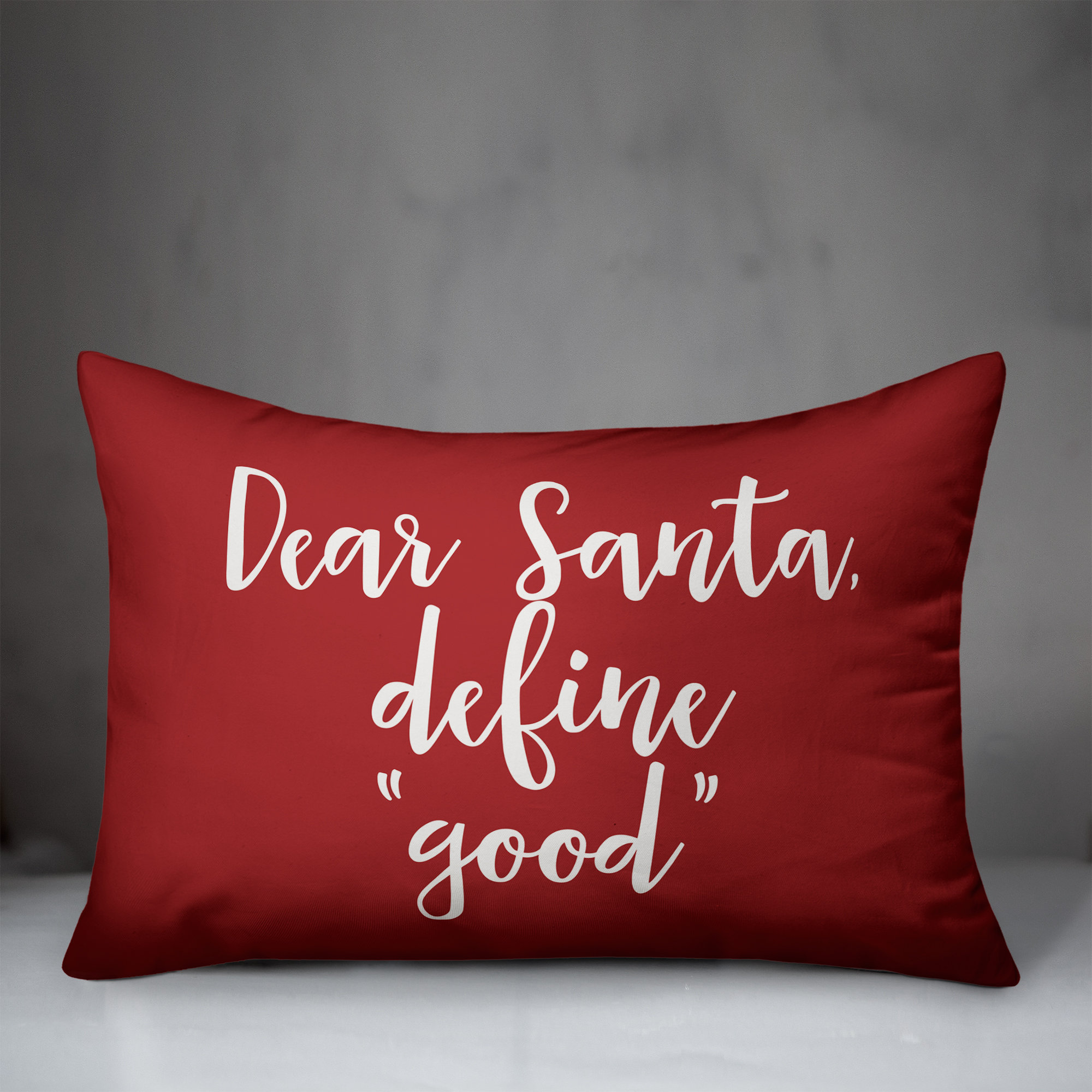 Designs Direct Creative Group Dear Santa, Define Good Lumbar Pillow ...