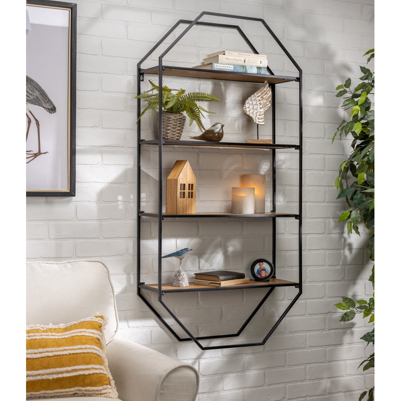 17 Stories 4 Piece Accent Shelf | Wayfair