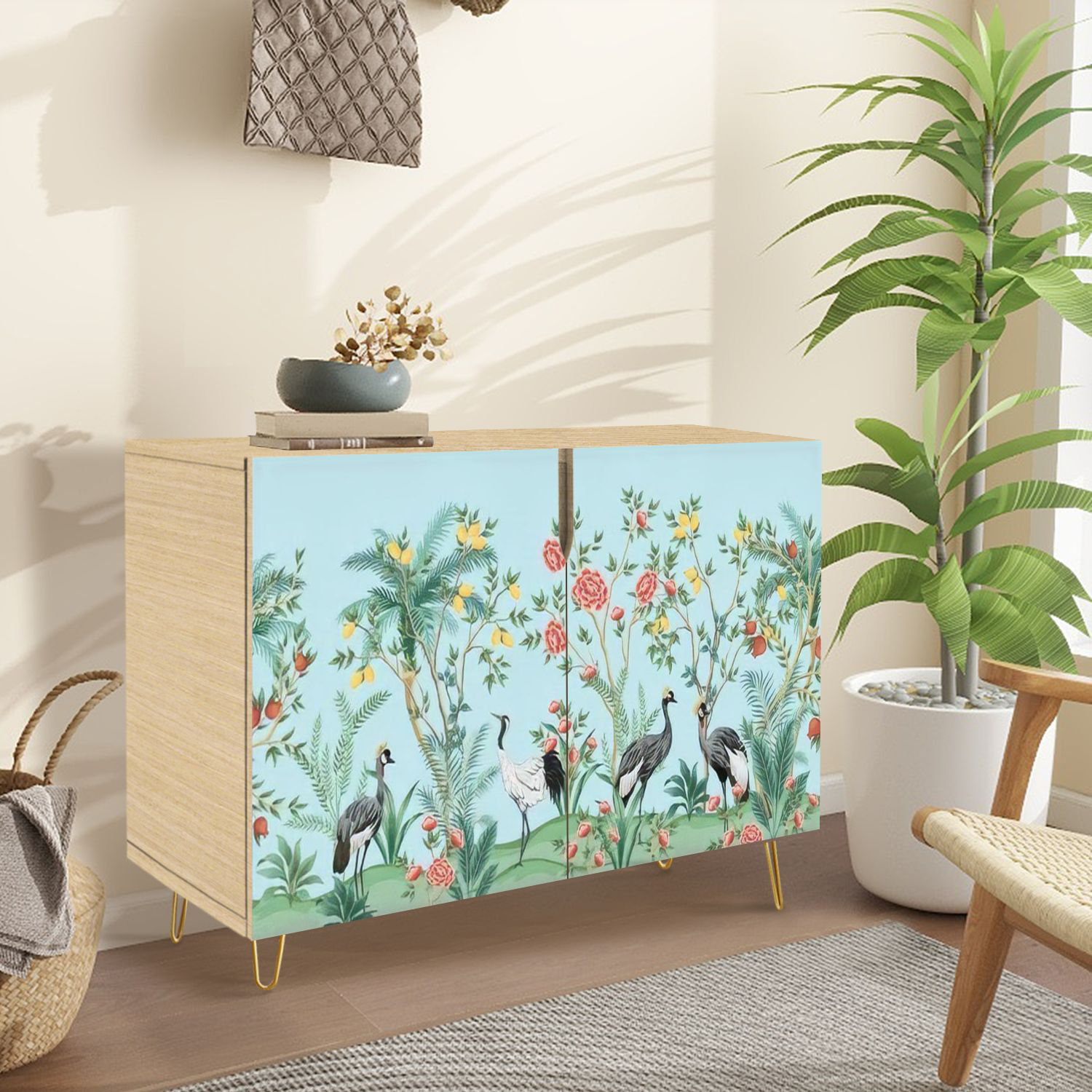 East Urban Home Sideboard Buffet Cabinet with Storage Vintage ...