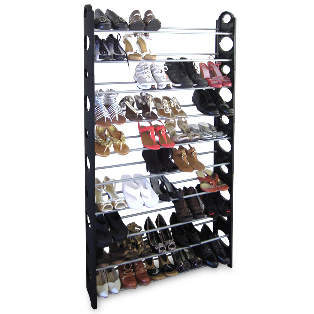 Sunbeam 10-Tier 50 Pair Shoe Rack & Reviews - Wayfair Canada