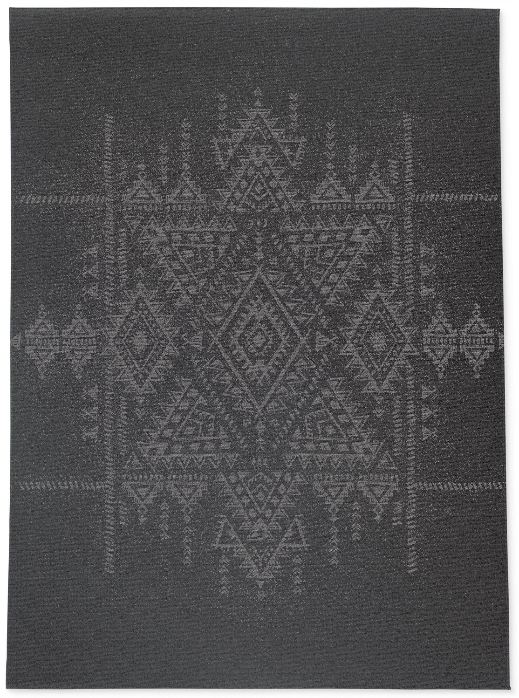 Union Rustic Mariann Geometric Brown Rug | Wayfair