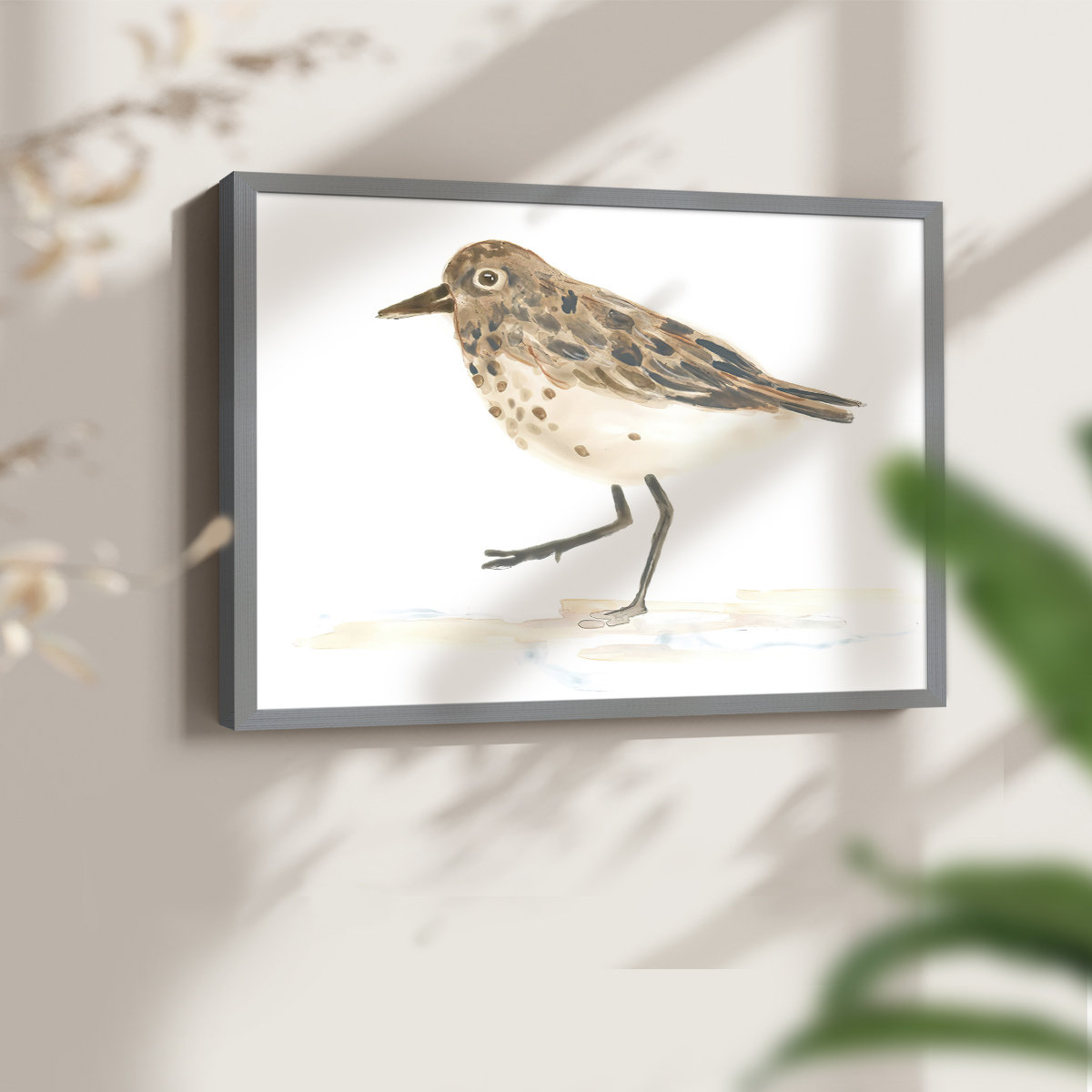 Highland Dunes Pretty Piper IV -Framed Print - Restickable | Wayfair