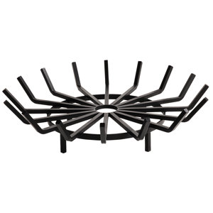 Rebrilliant Round Fire Grate Log Grate 16 Bars & Reviews | Wayfair