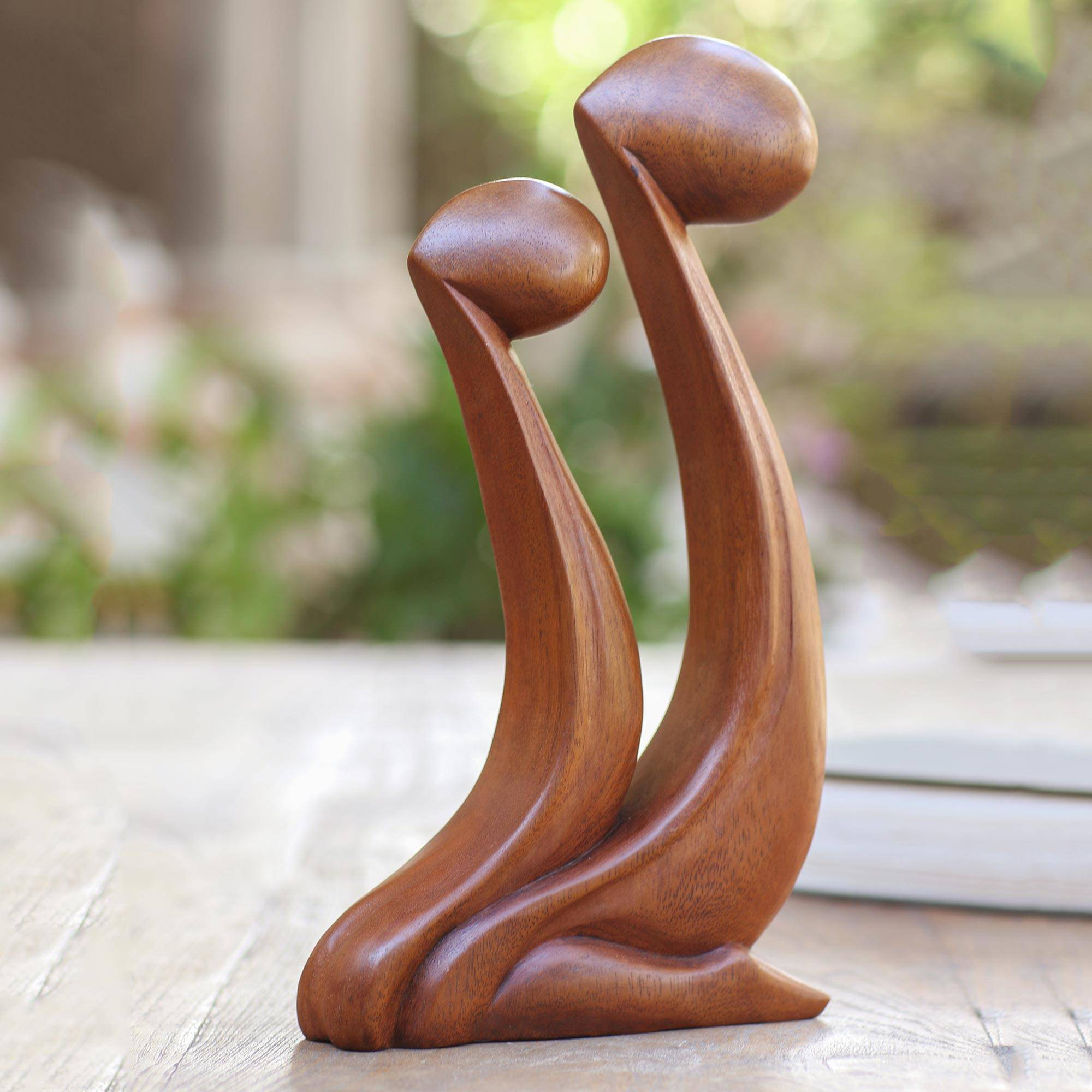 Ivy Bronx Flomaton Star Gazing and Wood Statuette | Wayfair