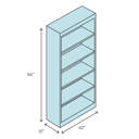 Birch Lane™ Lorna Bookcase & Reviews | Birch Lane