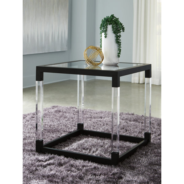 Wrought Studio Kynesha Glass Top End Table Set & Reviews - Wayfair Canada