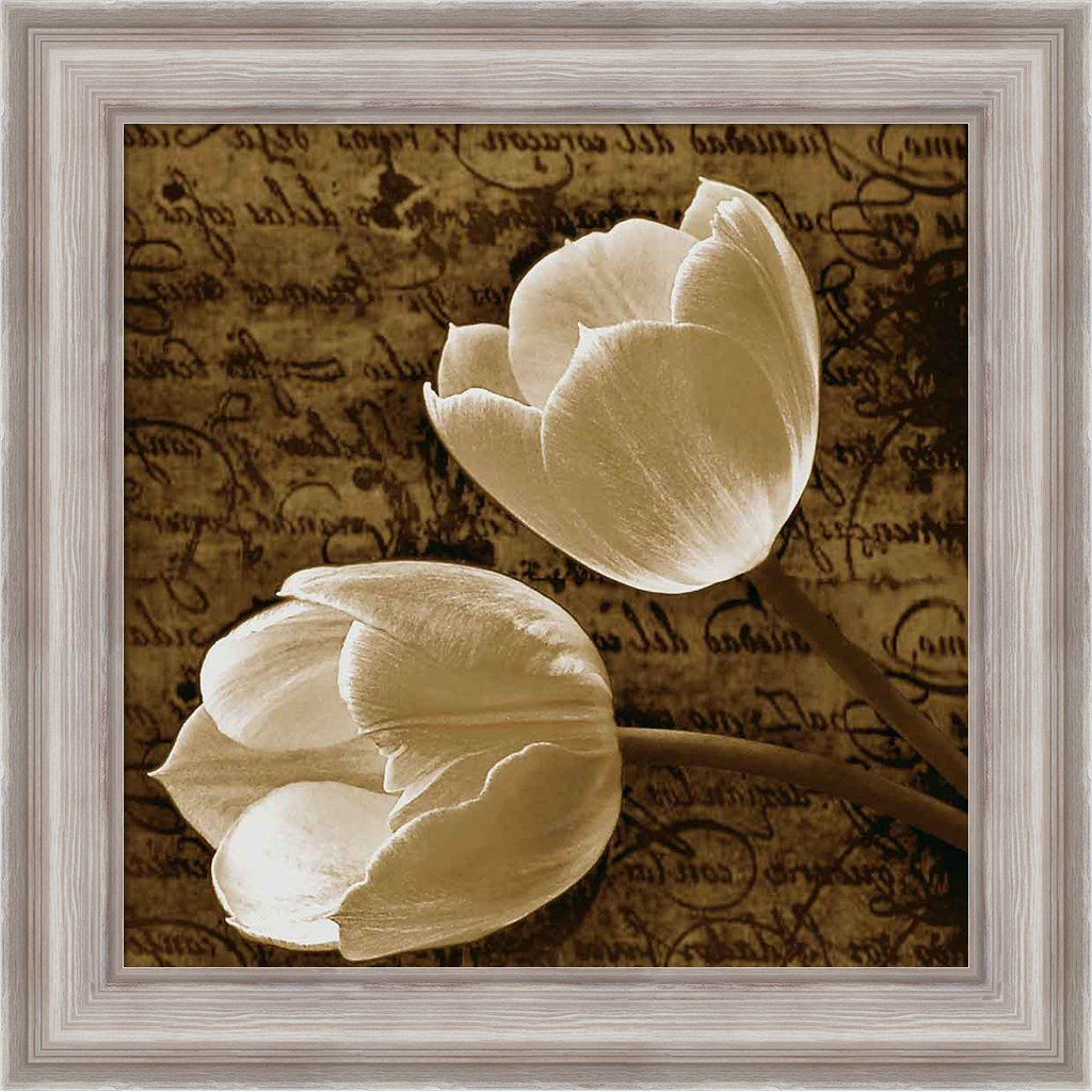 Red Barrel Studio® With Love I By Ily Szilagyi, Framed Wall Art | Wayfair