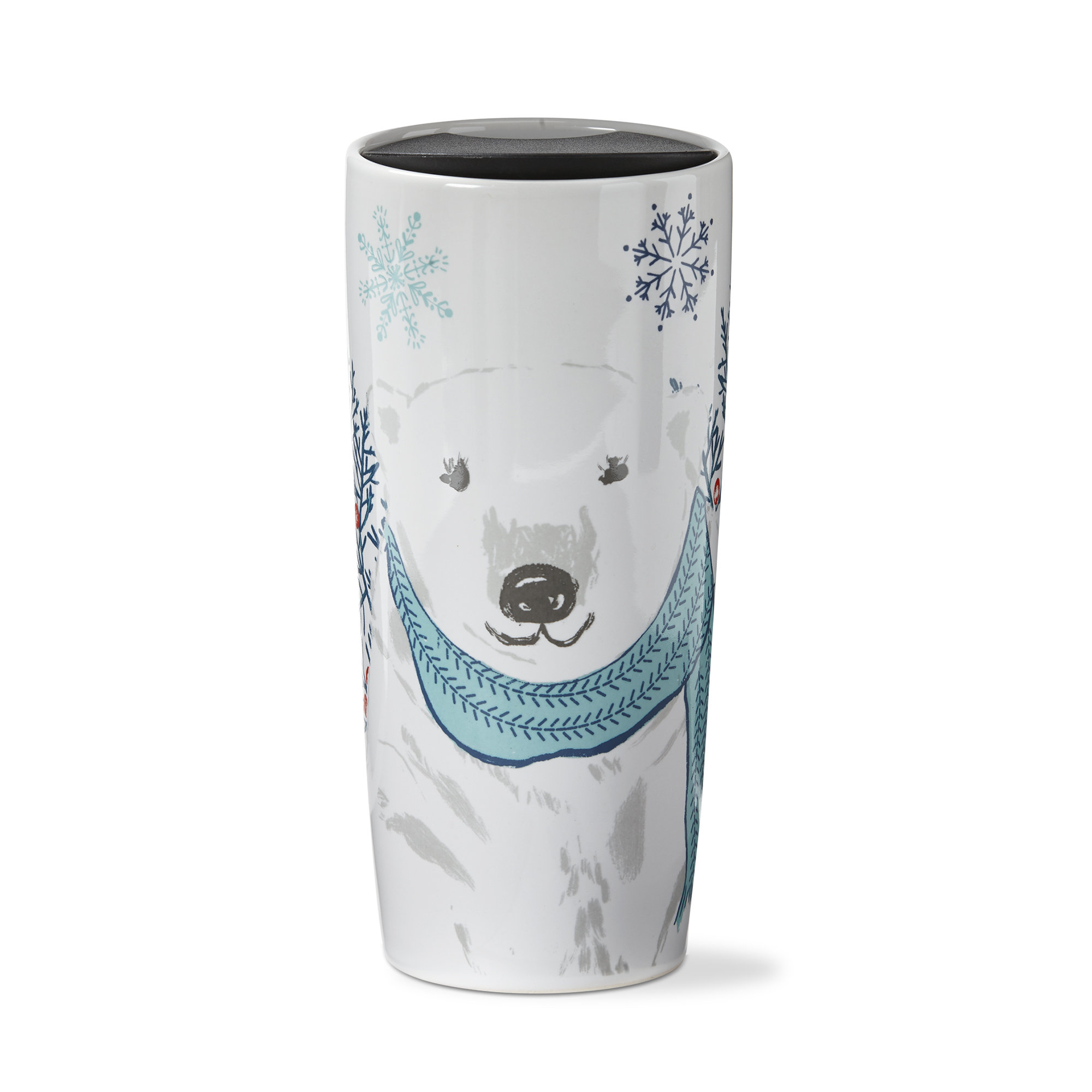 Zoomie Kids Appoline Alpine Bear Travel Mug 16Oz | Wayfair